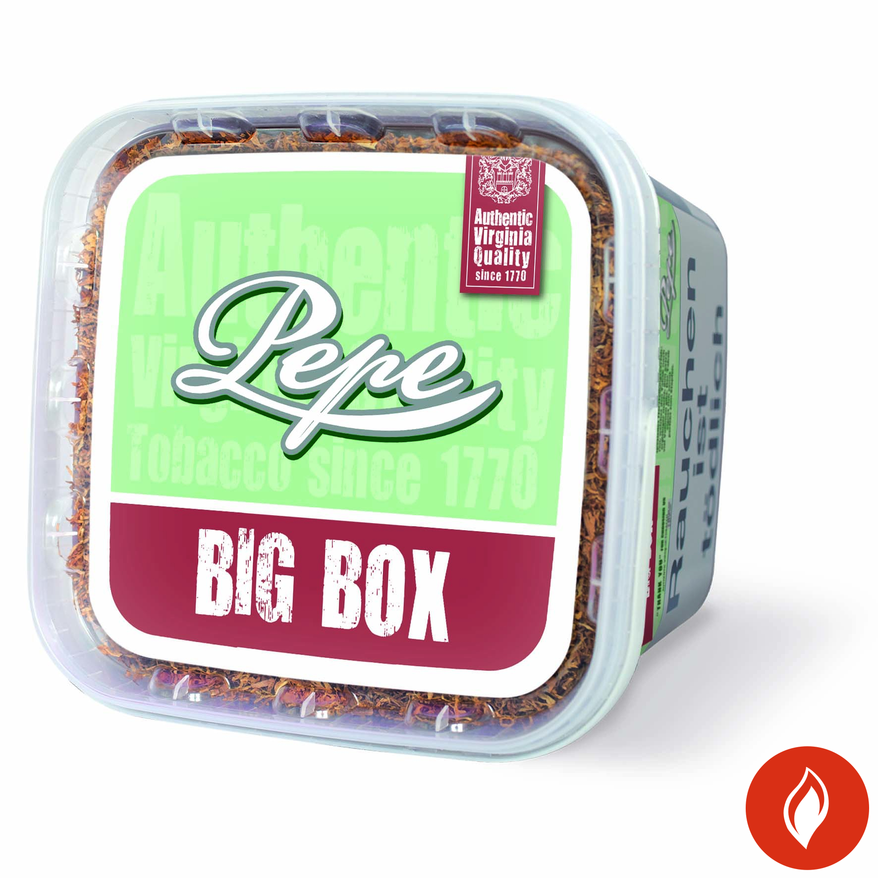 Pepe Bright Green Volumentabak Eimer jetzt bestellen